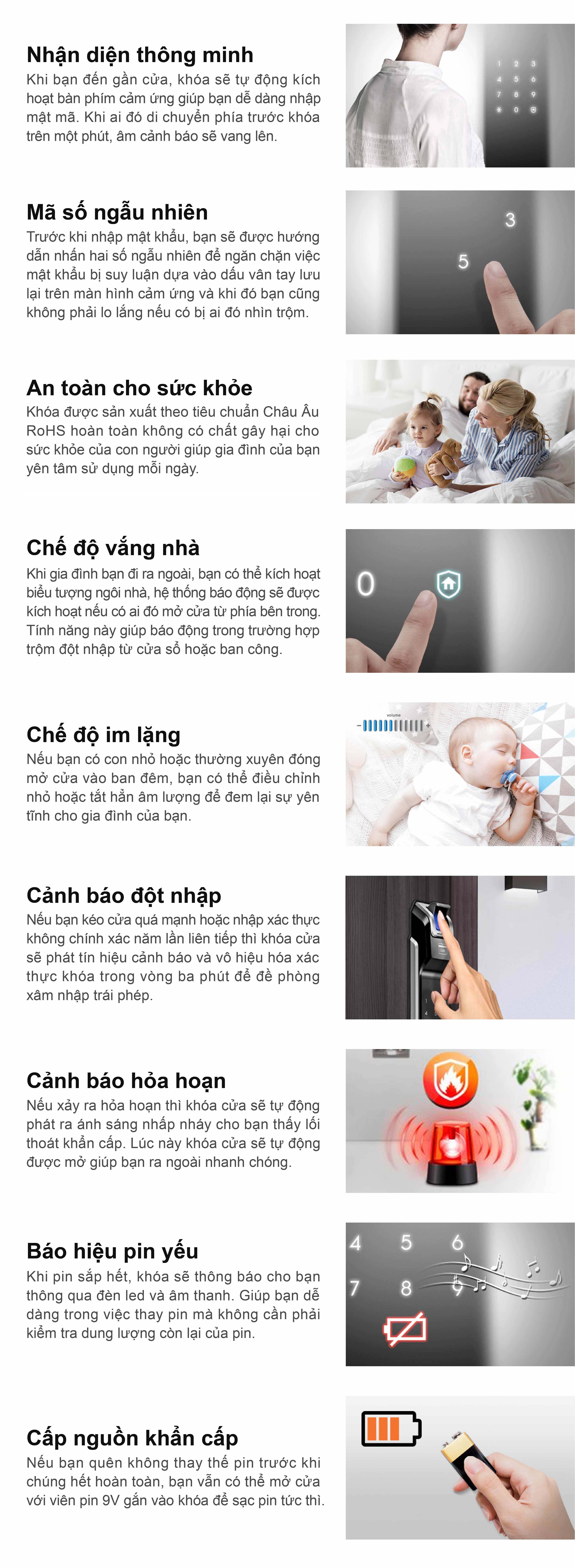 Khóa vân tay Samsung SHP-DP738 chính hãng giá rẻ